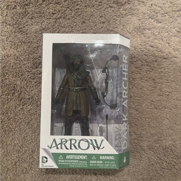 DC Comics | Toys | Dc Comics Dark Archer Action Figure Black And Brown ...
